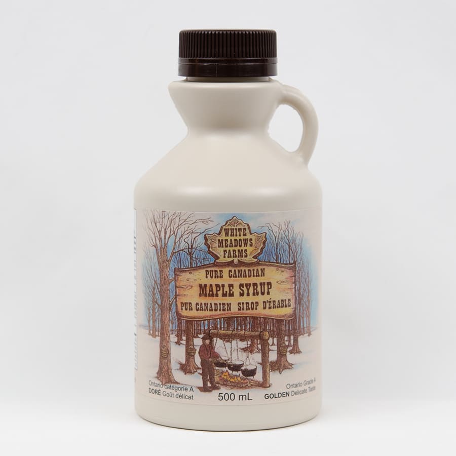 500ml Plastic Jug Maple Syrup - White Meadows Farms