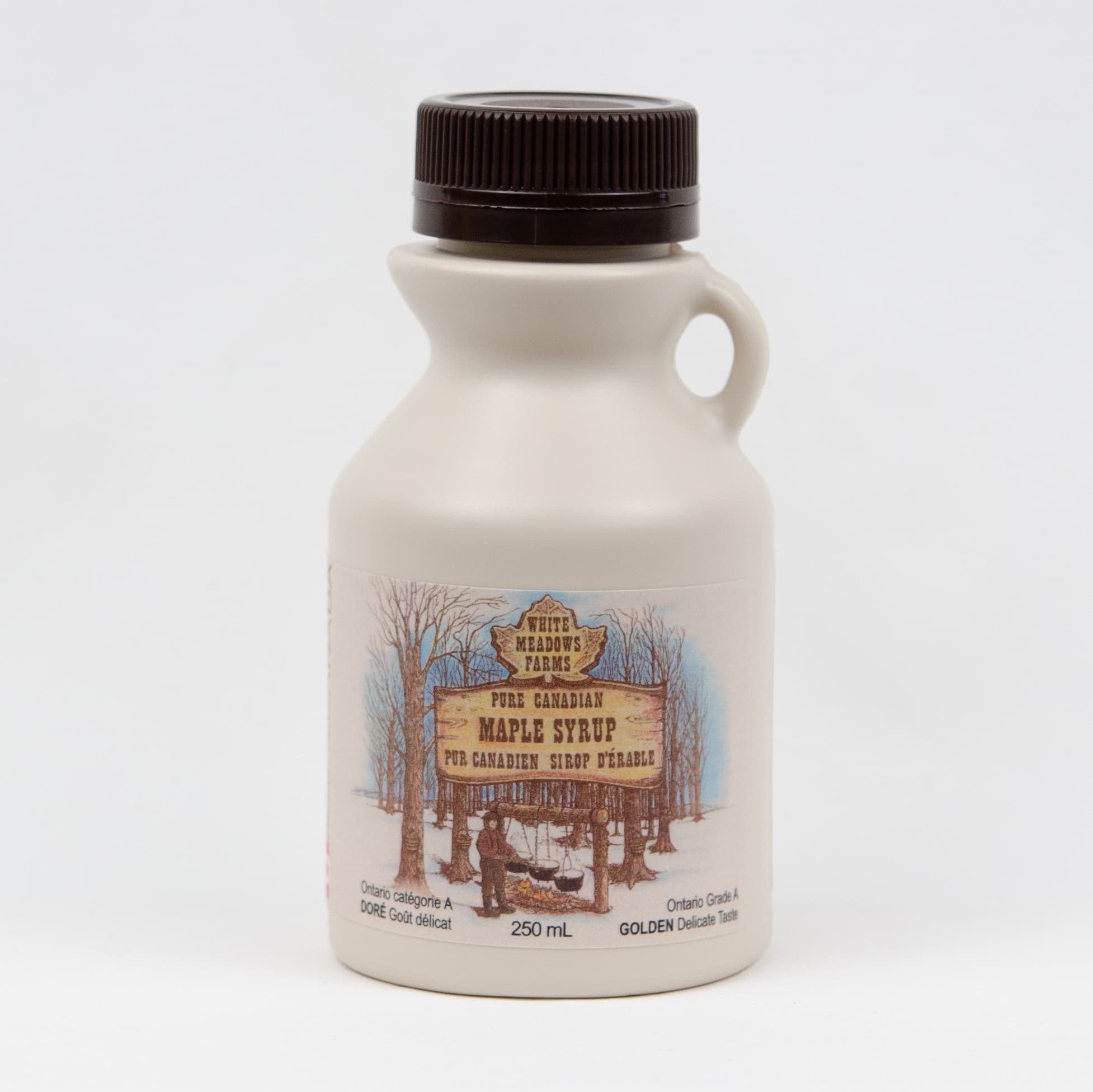 250ml Plastic Jug Maple Syrup - White Meadows Farms